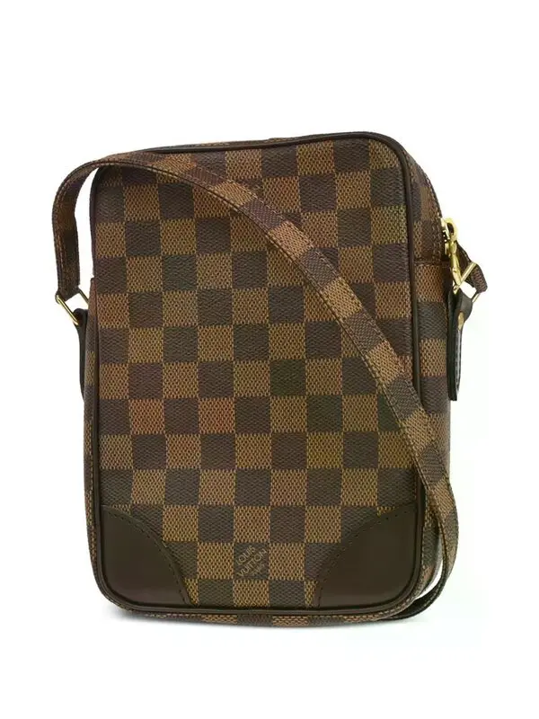 LOUIS VUITTON 2007 Danube Damier Ébène Shoulder Bag