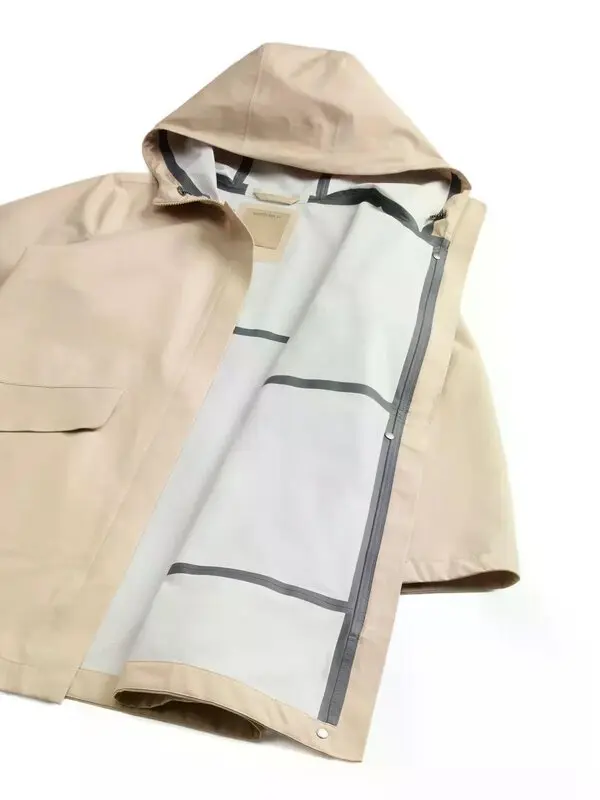 Woolrich Light Stretch Parka Coat - Neutrals