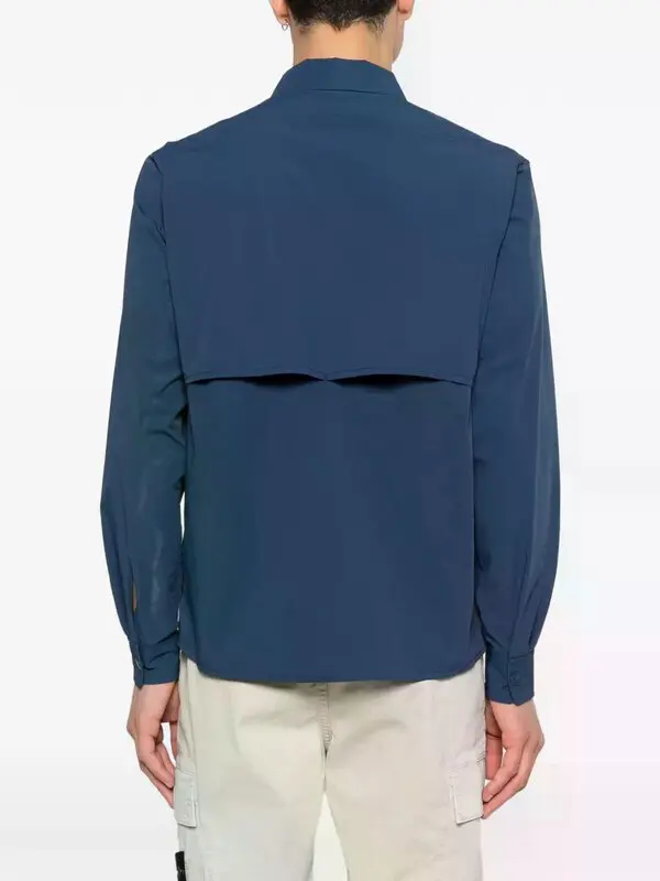 K-WAY Logo-patch Overshirt
