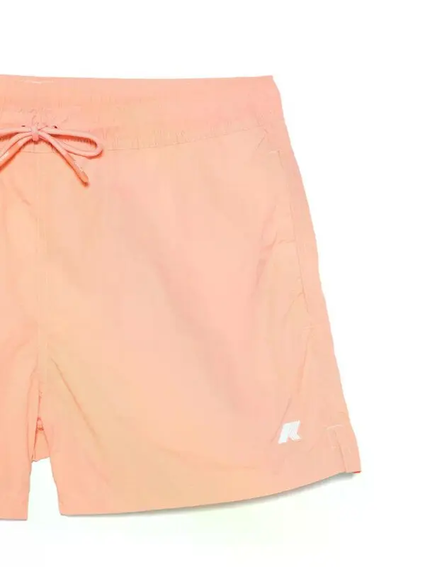 K-WAY Hazel Logo-detail Swim Shorts - Pink