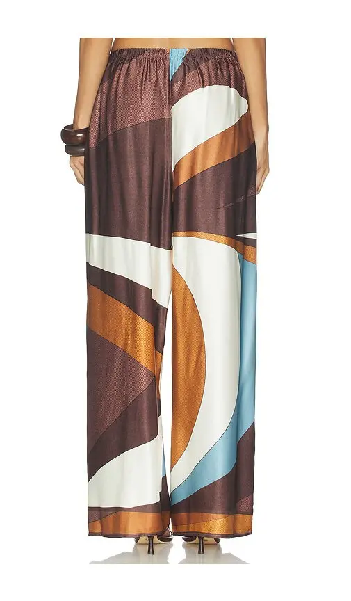 Faithfull The Brand Jensen Wide Leg Pants - Notte