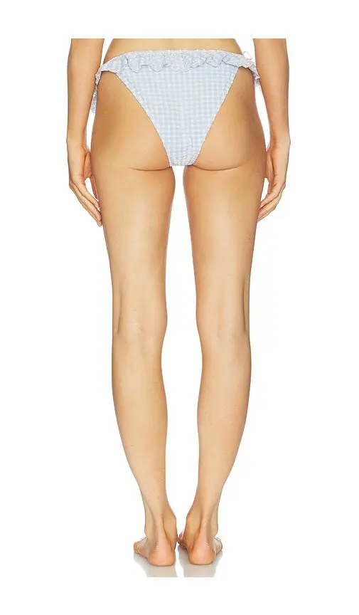 For Love & Lemons Daisy Lane Bikini Bottom - Blue