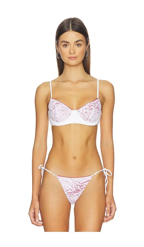 Frankies Bikinis Autumn Lace Top - Sweet Bloom