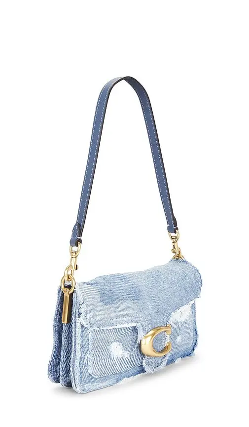 COACH Upcycled Patchwork Tabby Shoulder Bag - Denim