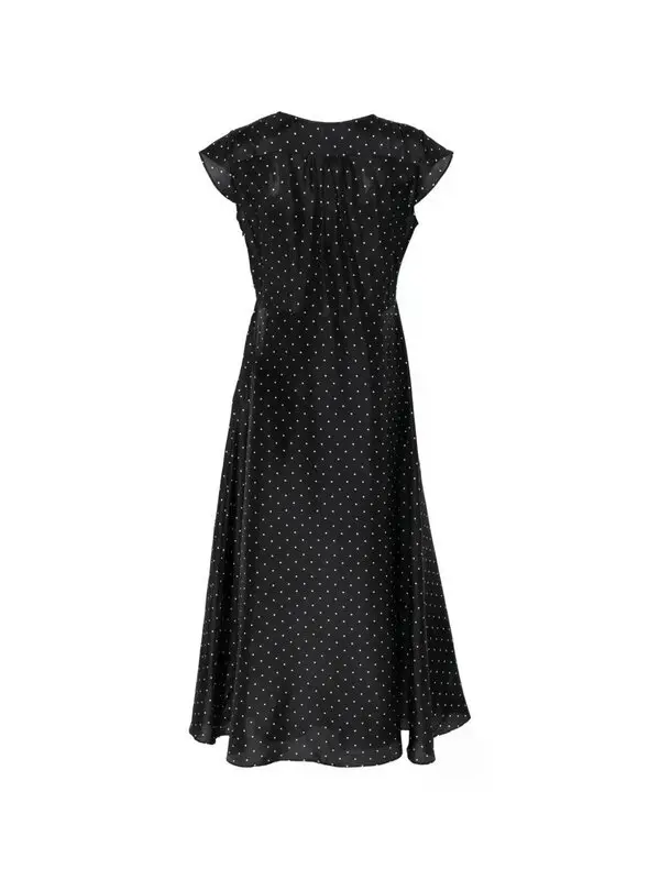 Aspesi Polka-dot Midi Dress