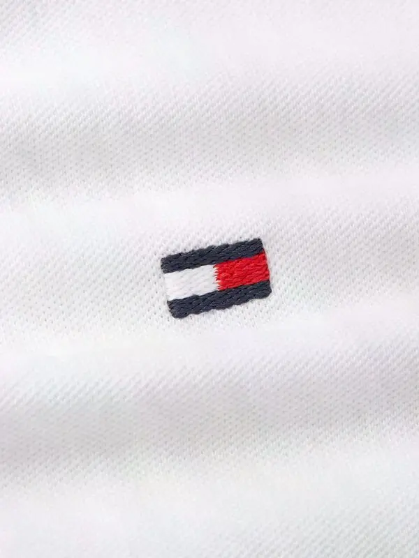 Tommy Hilfiger Logo Polo Shirt - White