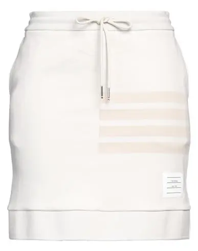 Thom Browne Light Cotton Mini Skirt - Grey