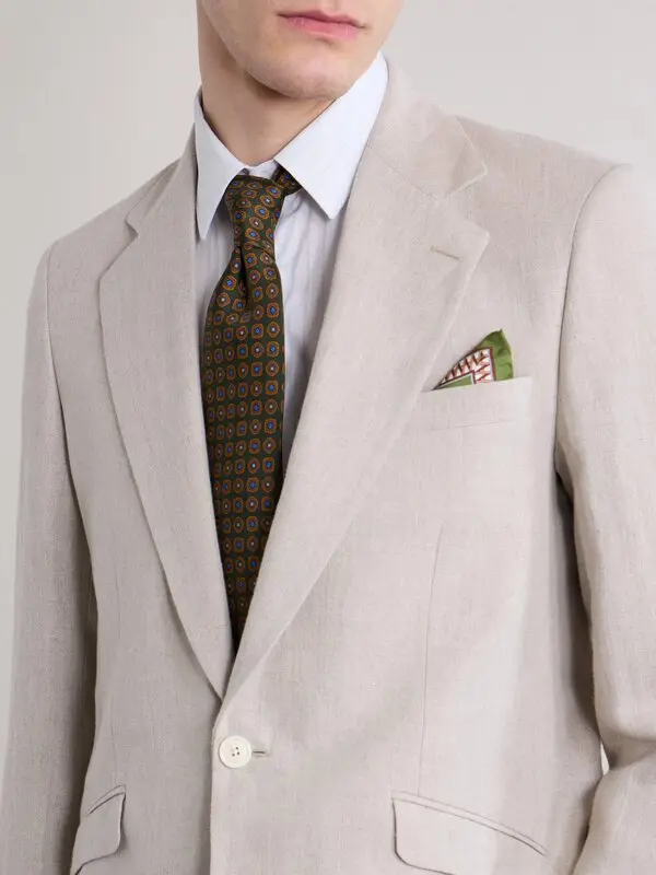 FAVOURBROOK Cooper Linen Suit Jacket - Gray