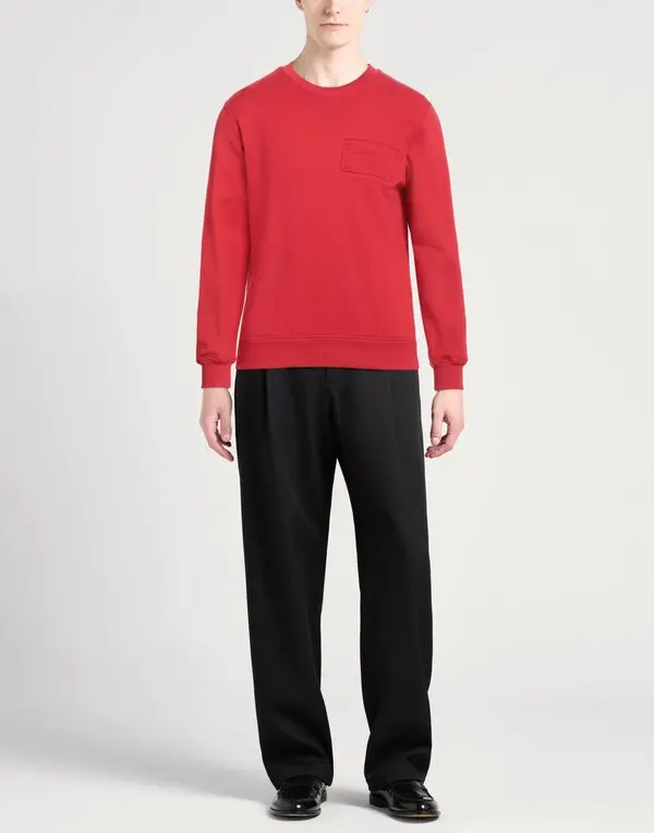 Dolce & Gabbana Cotton-elastane French Terry Sweatshirt - Red