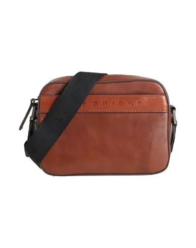 THE BRIDGE Leather Camera Bag - Brown