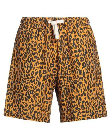 Palm Angels Leopard-print Shorts