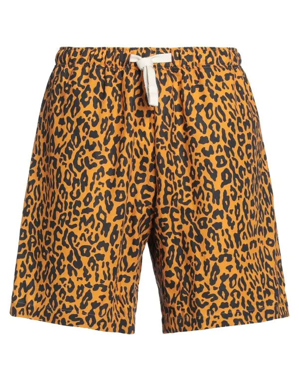 Palm Angels Leopard-print Shorts