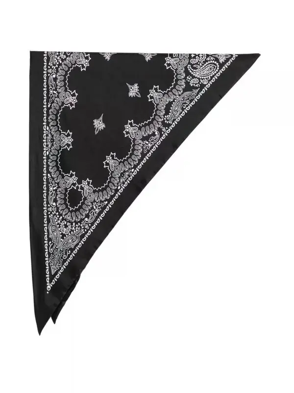 Destin Triangular-shape Bandana - Black