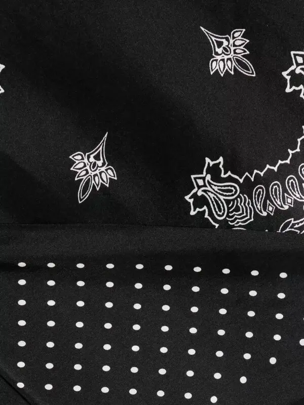 Destin Triangular-shape Bandana - Black