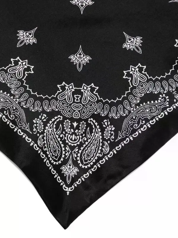 Destin Triangular-shape Bandana - Black