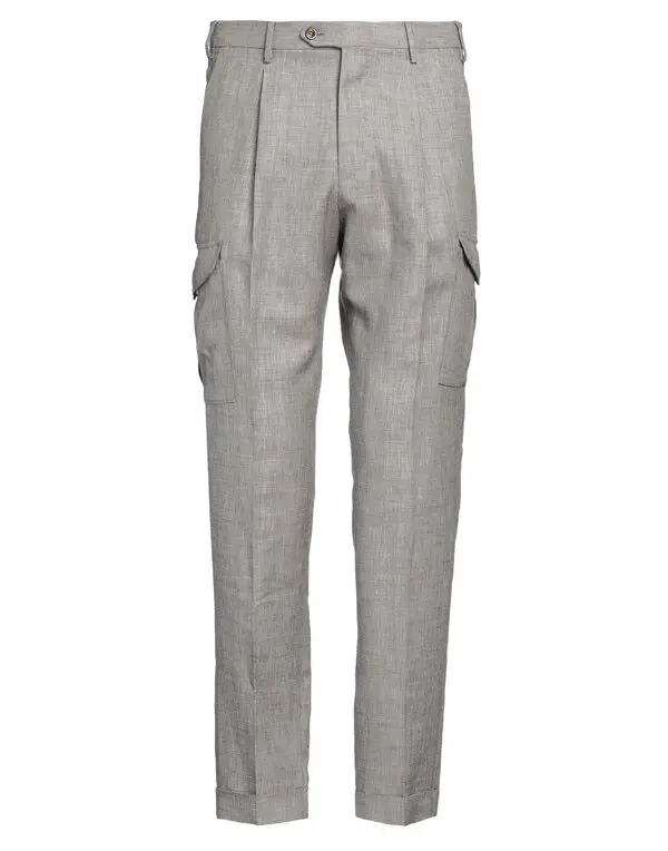 PT TORINO Virgin Wool And Linen Cargo Pants