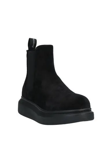 Alexander McQueen Leather Chelsea Boots With Suede Effect