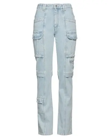 Isabel Marant Étoile Cotton Denim Cargo Jeans
