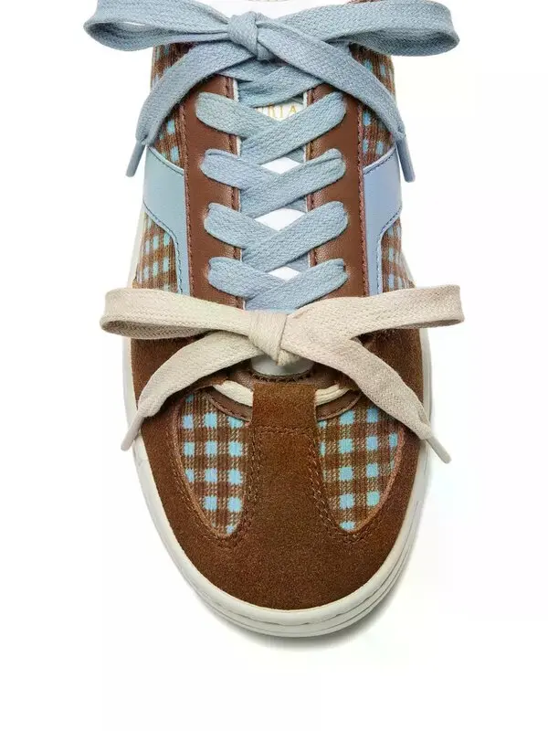 LILI CURIA Colette Checked Sneakers