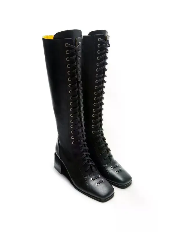 LILI CURIA Isadora Lace-up Boots