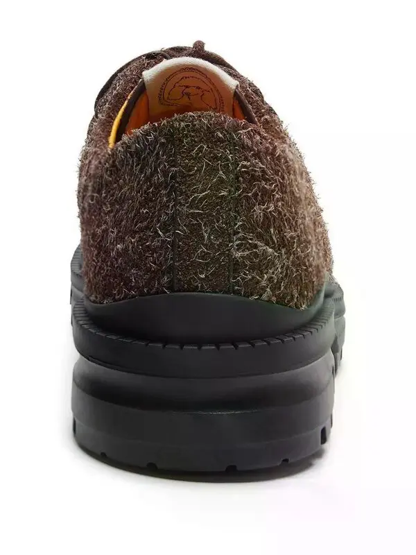 LILI CURIA Eliot Suede Lace-up Loafers