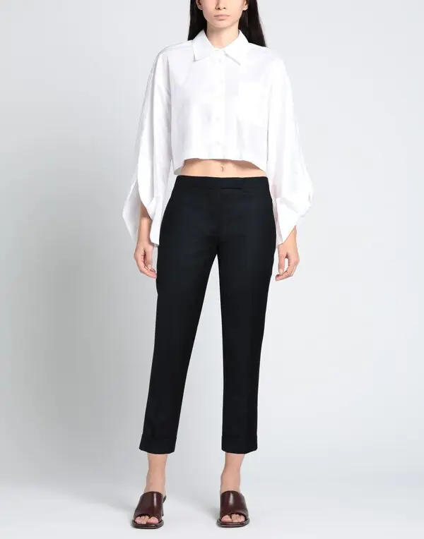 Thom Browne Tailored Wool Pants - Navy