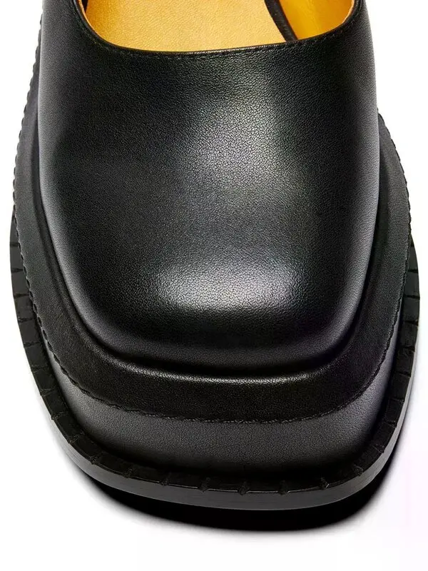 LILI CURIA Nico Platform Strap Heel Mules