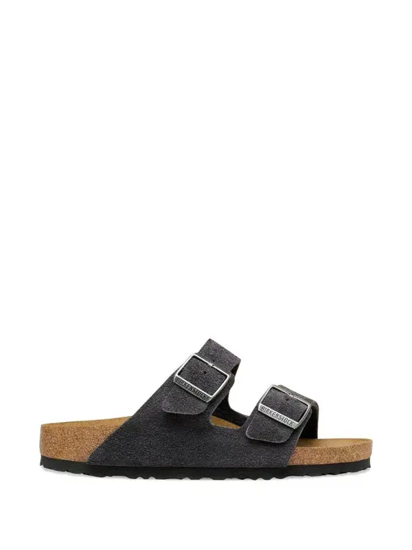 BIRKENSTOCK Arizona Suede Sandals - Grey