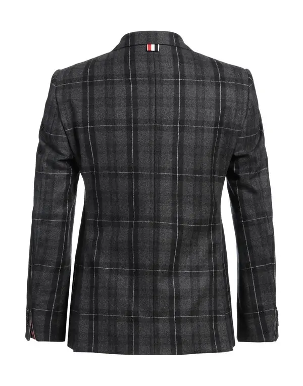 Thom Browne Single-breasted Checked Blazer