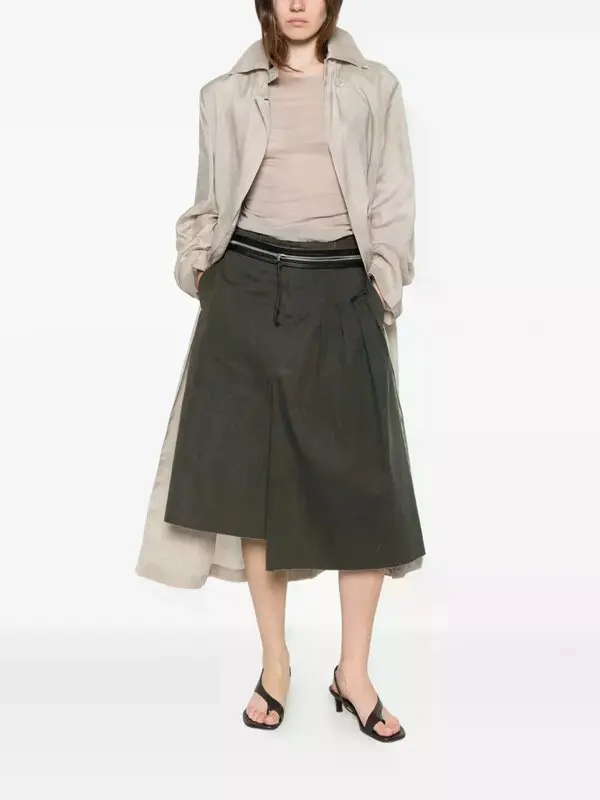 Rick Owens Raw-edge Ribbed-knit Top