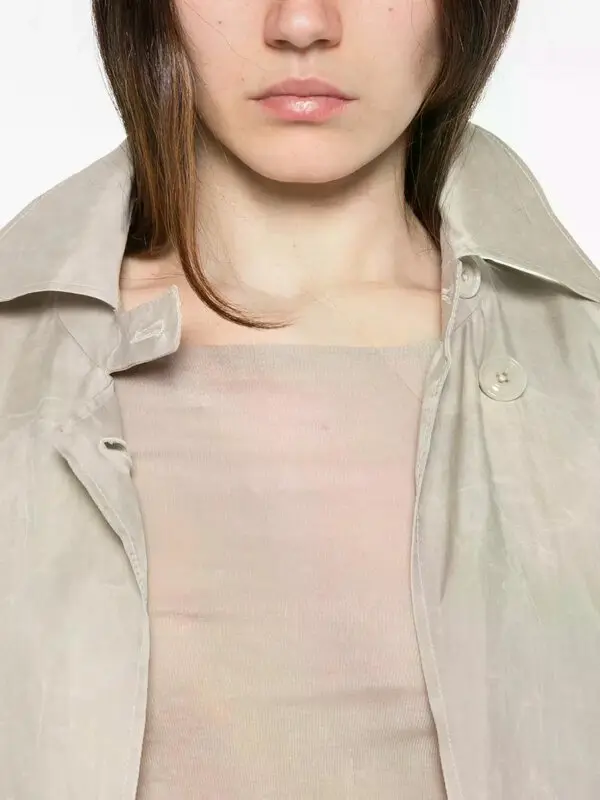 Rick Owens Raw-edge Ribbed-knit Top