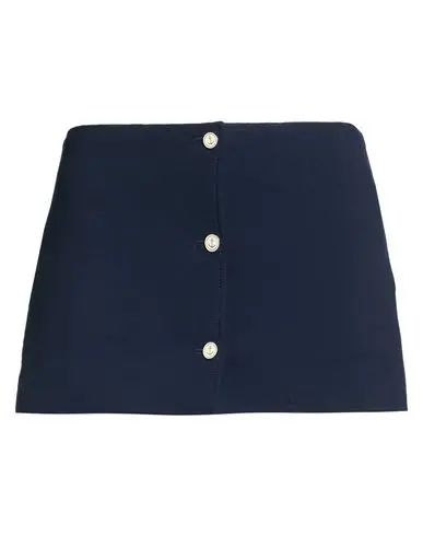 Thom Browne Mini Virgin Wool Pencil Skirt - Blue