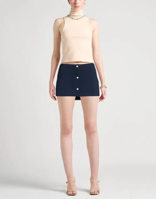 Thom Browne Mini Virgin Wool Pencil Skirt