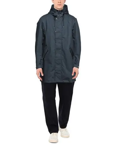 MOORER Cotton-polyester Coat - Blue