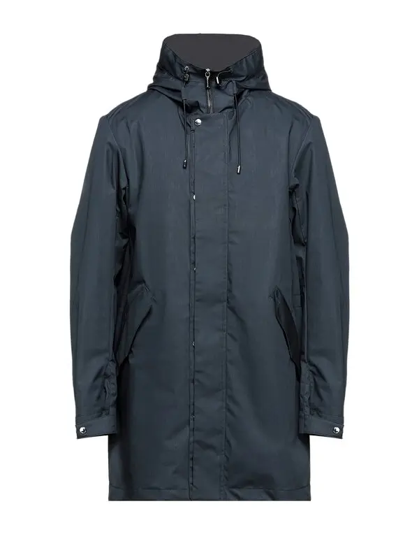 MOORER Cotton-polyester Coat - Blue