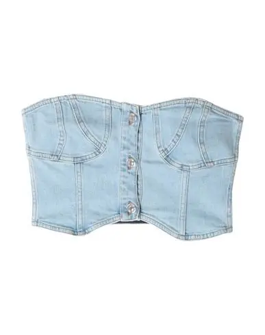 GRIFONI Strapless Corset Top