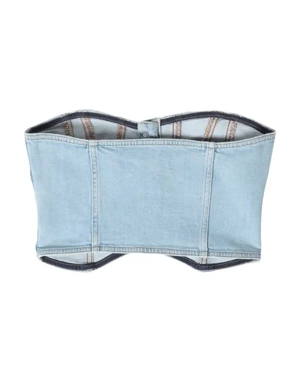 GRIFONI Strapless Corset Top