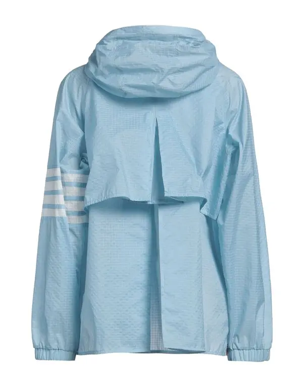Thom Browne Windbreaker Jacket - Blue