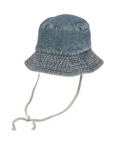 Rick Owens Denim Bucket Hat - Blue