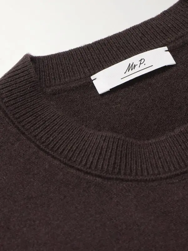 Mr P. Curtis Cashmere Sweater - Brown