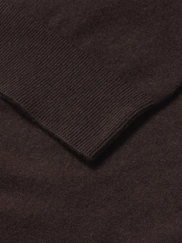 Mr P. Curtis Cashmere Sweater - Brown