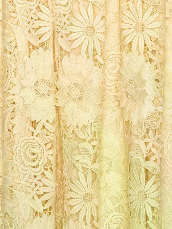 ROTATE BY BIRGER CHRISTENSEN Lace Midi Dress