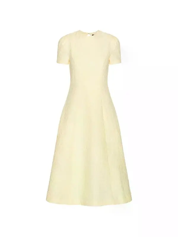 ROTATE BY BIRGER CHRISTENSEN Flared Midi Dress