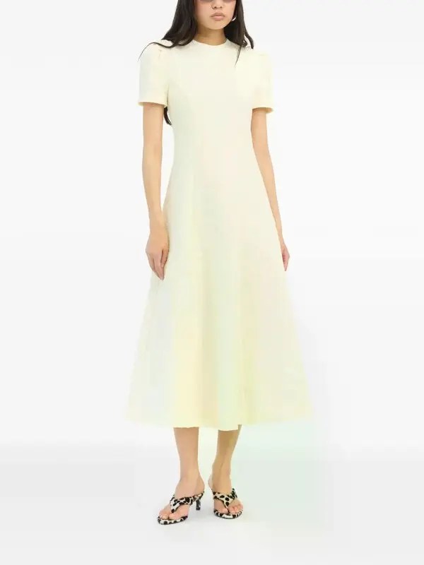 ROTATE BY BIRGER CHRISTENSEN Flared Midi Dress