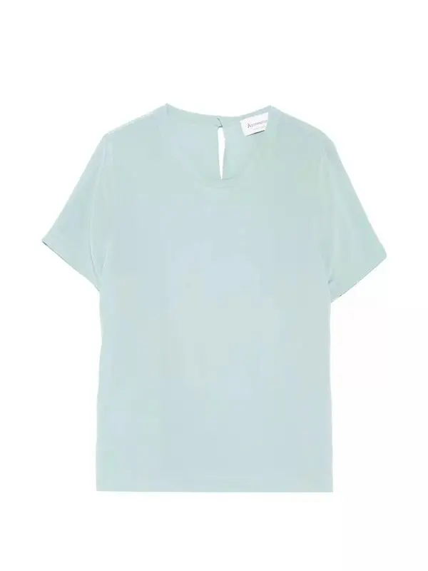 AROVESCIO Round-neck T-shirt - Blue