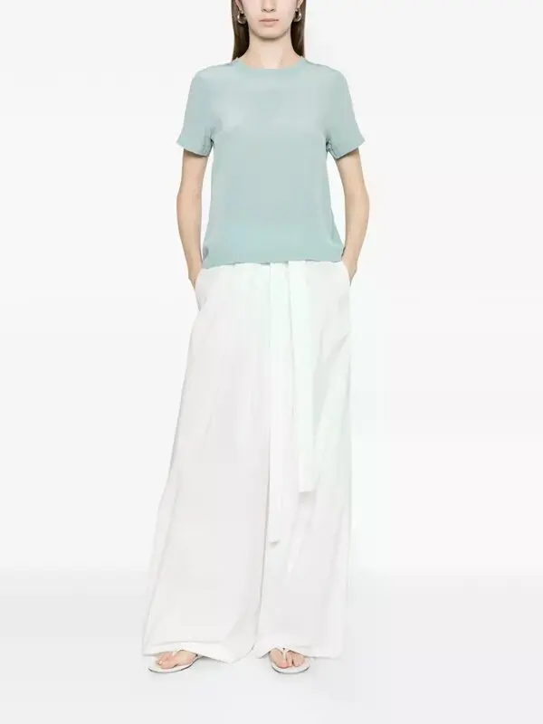 AROVESCIO Round-neck T-shirt - Blue