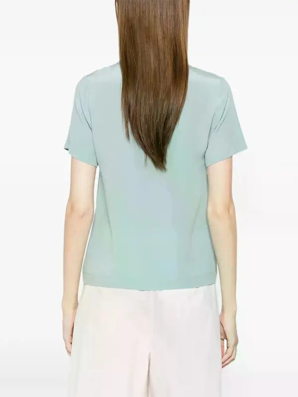AROVESCIO Round-neck T-shirt - Blue