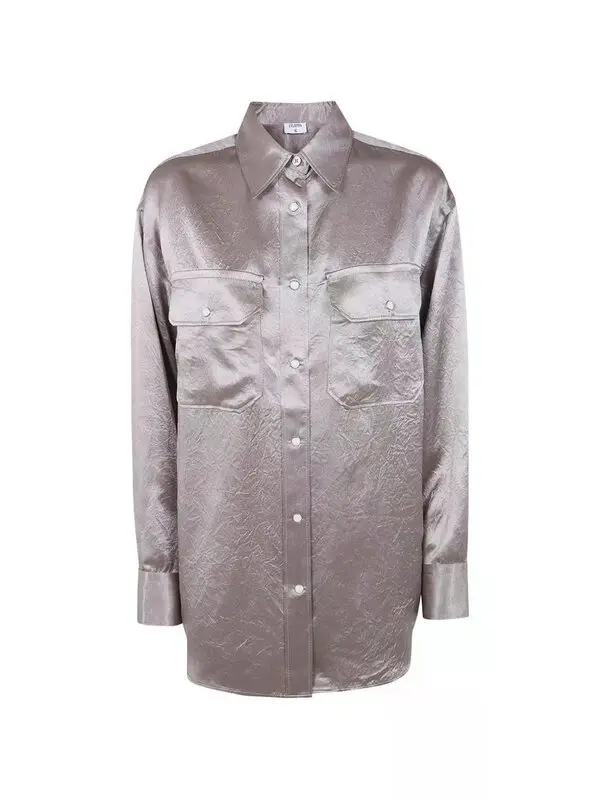Filippa K Chest-pocket Shirt - Grey