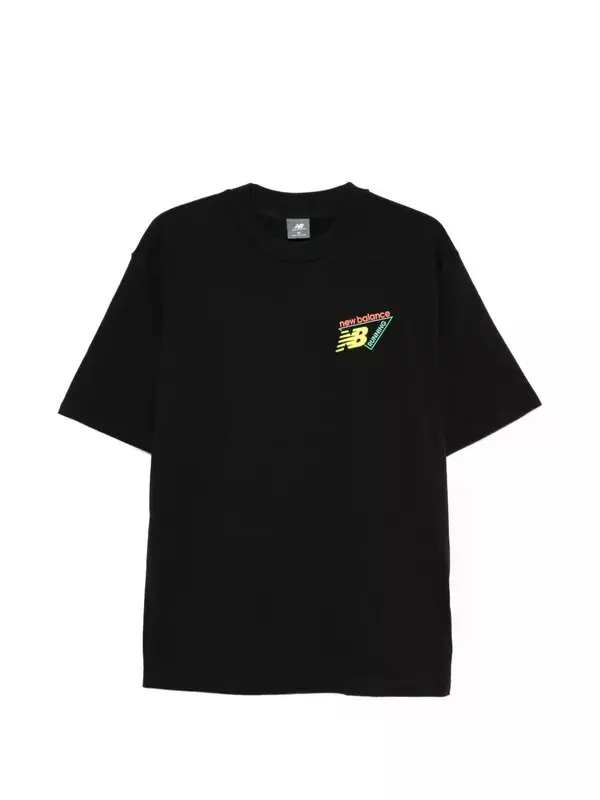 NEW BALANCE Classic Tri-logo Heat Map T-shirt - Black