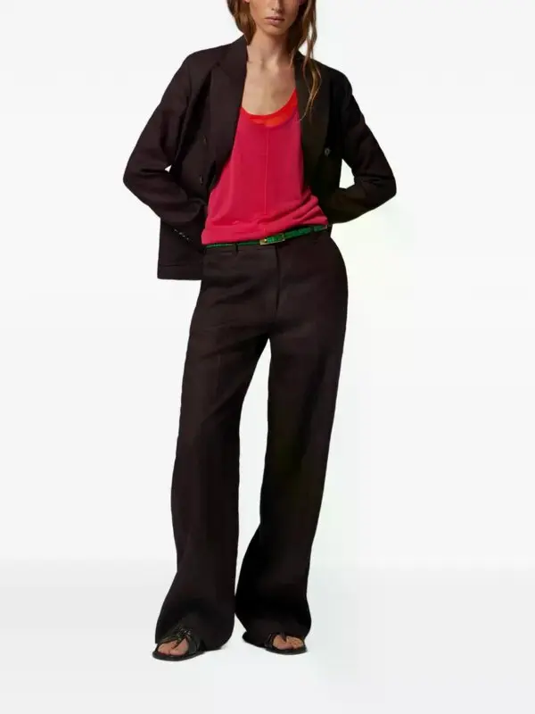 Paul Smith Straight Linen Trousers